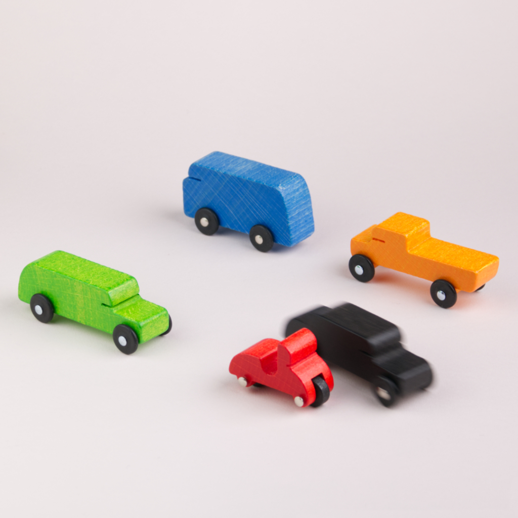 Kleine Holzfahrzeuge Straßenhelden , SINA-Mobile 2 - adabob